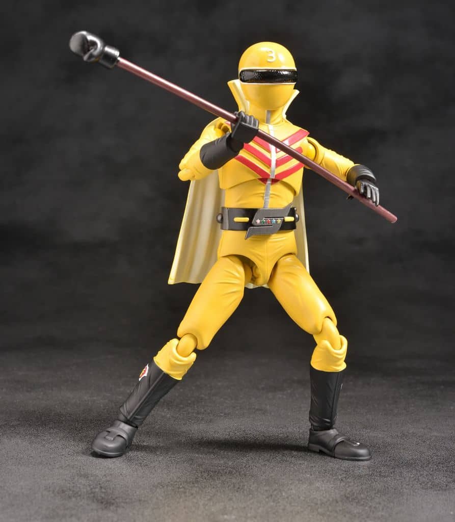 Figure Aoranger & Kiranger "Himitsu Sentai Goranger" Hero Action Figure ...