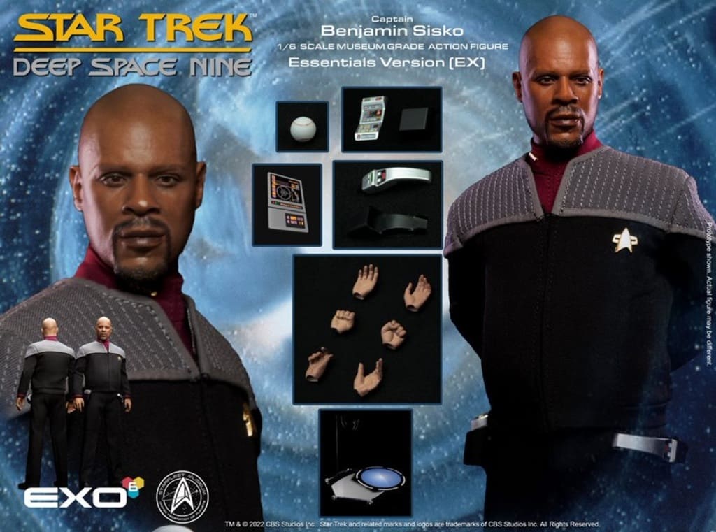 Benjamin Cisco EXver. Star Trek Deep Space Nine 1/6 Hyperrealistic ...