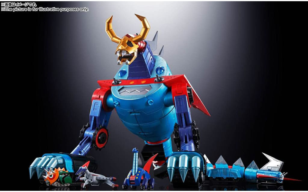 Figure Super Alloy Spirit GX-100 GAIKING & Ozora Maryu "DINO MECH ...