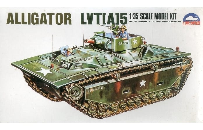 Plastic model 1/35 ALLIGATOR LVT. A5 - Amphibious Alligator A5 - [TK ...
