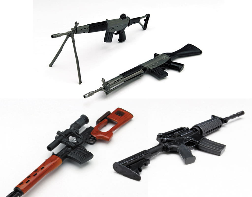 1/12 Realistic Rifle 「 Realistic Weapon Series 」 [GUN-2] | Toy Hobby ...