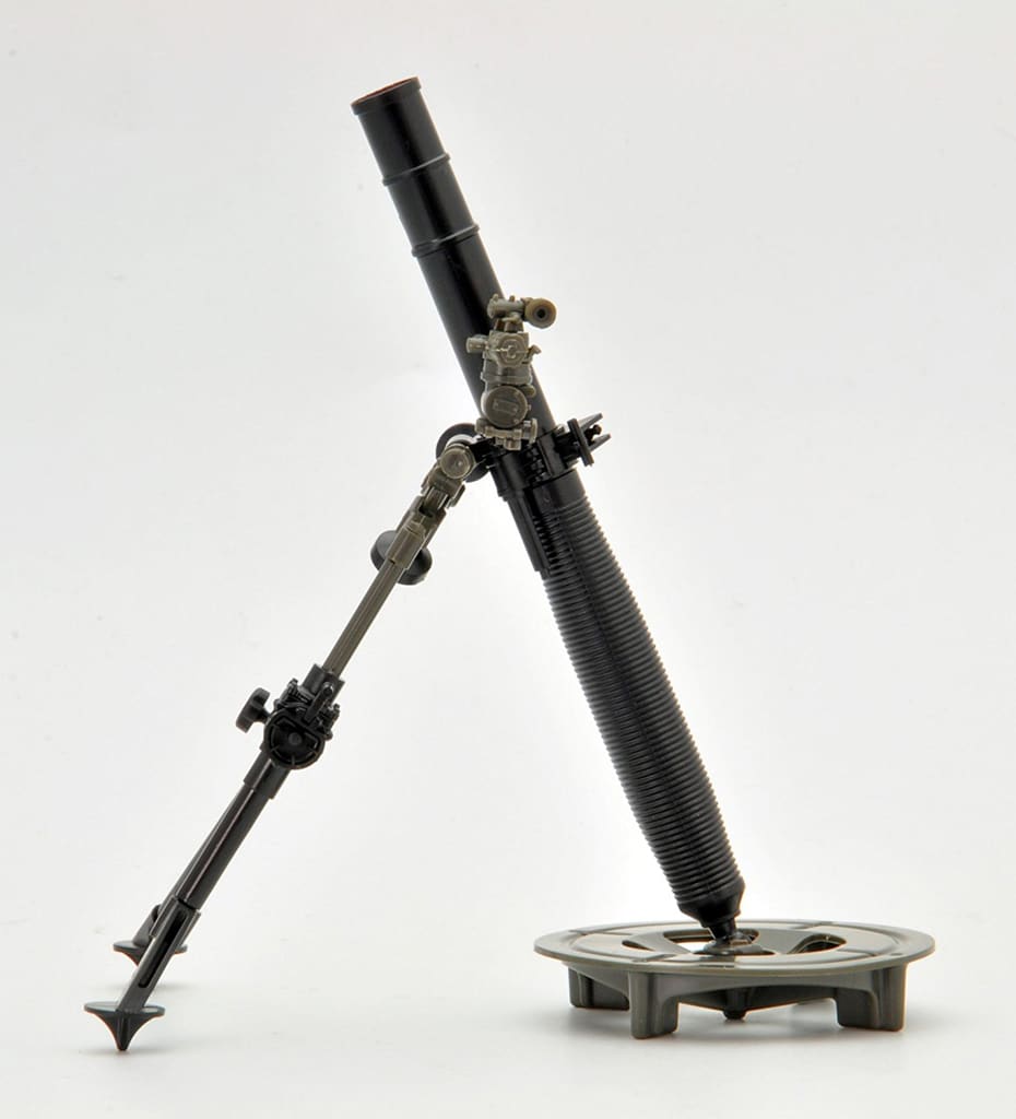 Plastic model 1/12 LD007 81 mm Mortar L16 Type "Little Armory" [266280 ...