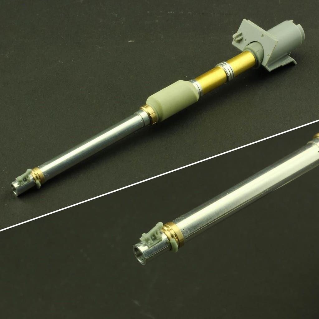 1/35 M256 120 mm L44M1A2 Abrams Metal Gun Set Detail-Up Parts for ...