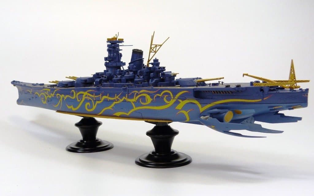 Plastic model 1/700 Fog Fleet Super Battleship Musashi 「 Theater ...