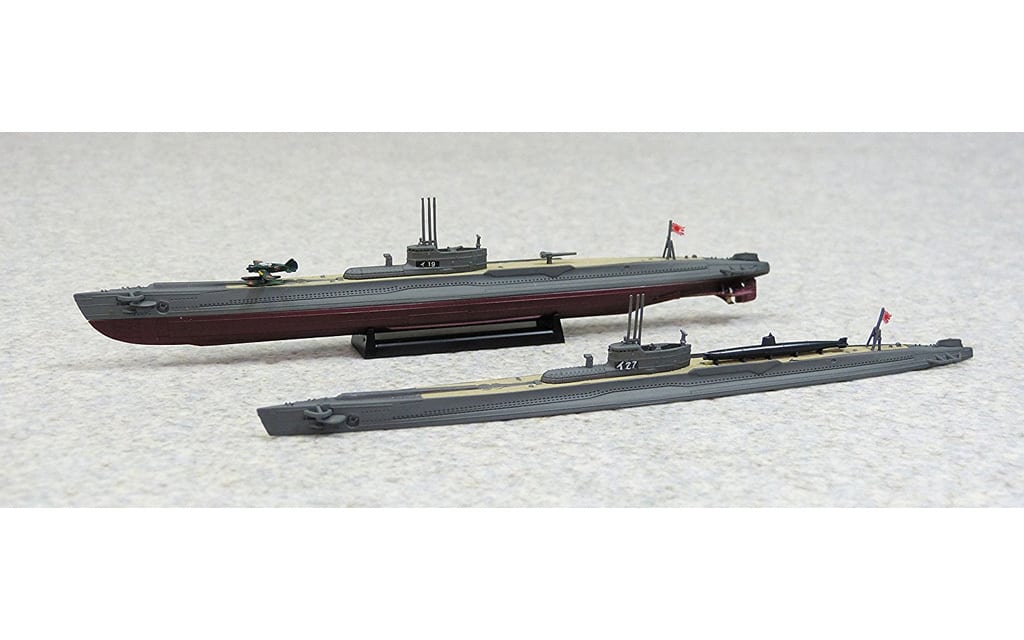 Plastic model 1/700 Japanese Navy submarine I19 「 Waterline Series No ...