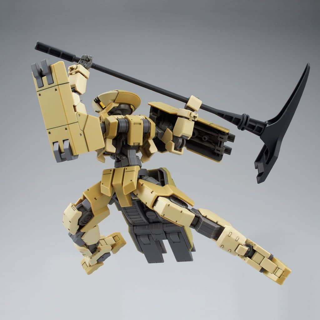 Plastic model 1/144 HG EB-04jc4 ゲイレールシャルフリヒター & UGY-R41 Landman Rodi ...
