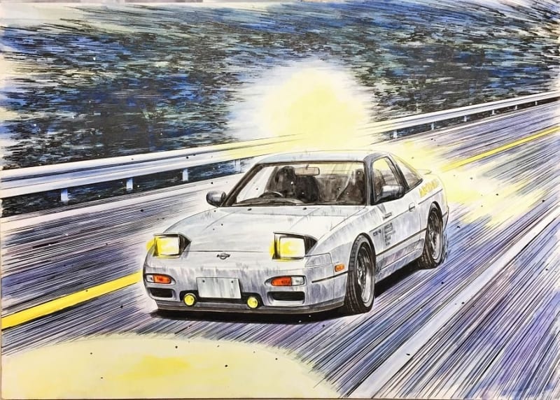 1/24 180 SX kenji "INITIAL D Series No. 7" [183626] | Toy Hobby ...