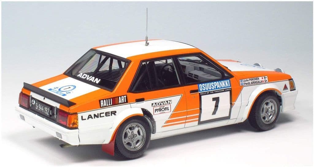 1/24 Mitsubishi Lancer Turbo 1982 1000 Lake Rally "Racing Series ...