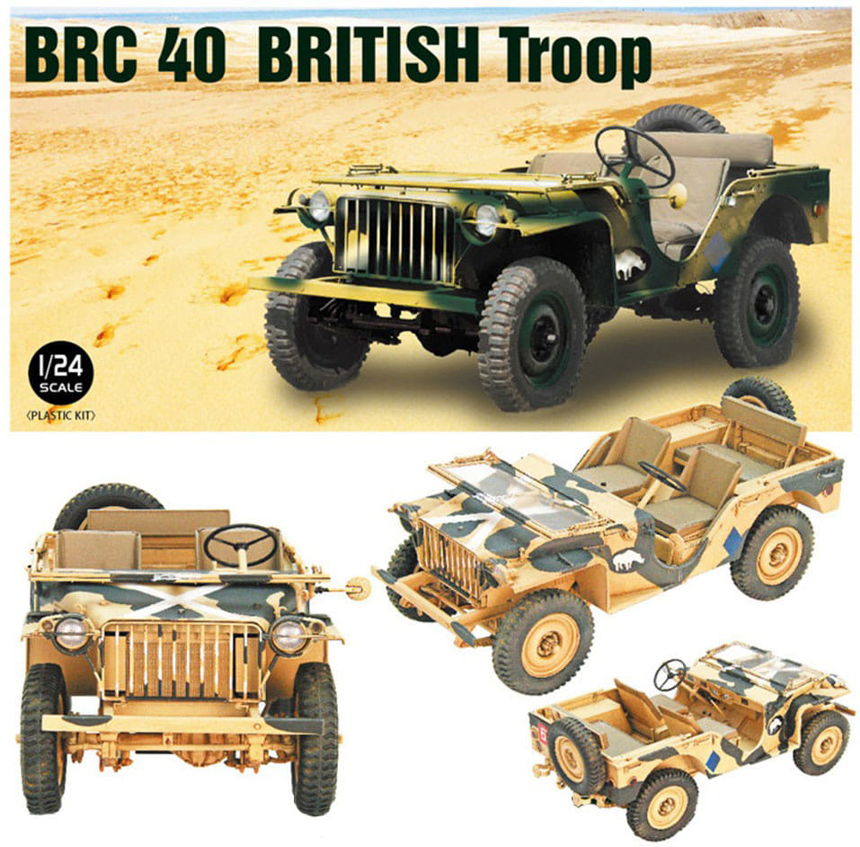 1/24 BRC 40 BRITISH Troop [25018] | Toy Hobby | Suruga-ya.com