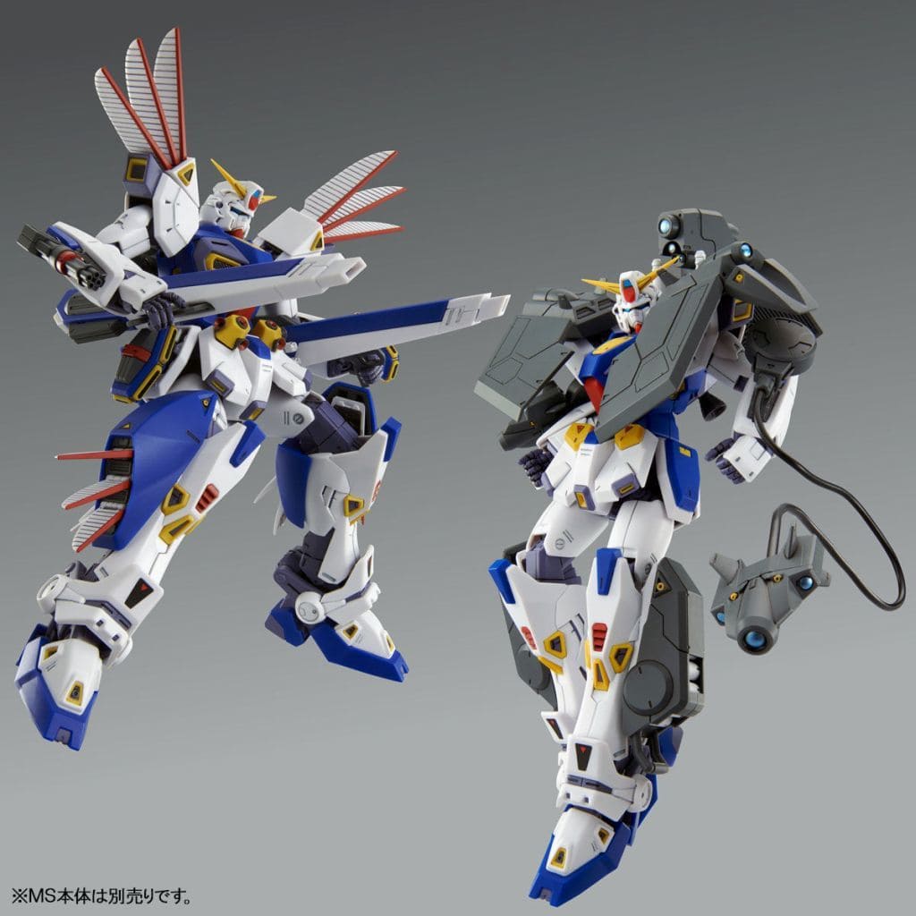 Mission Pack R Type & V Type "Mobile Suit Gundam F90" for 1/100 mg ...
