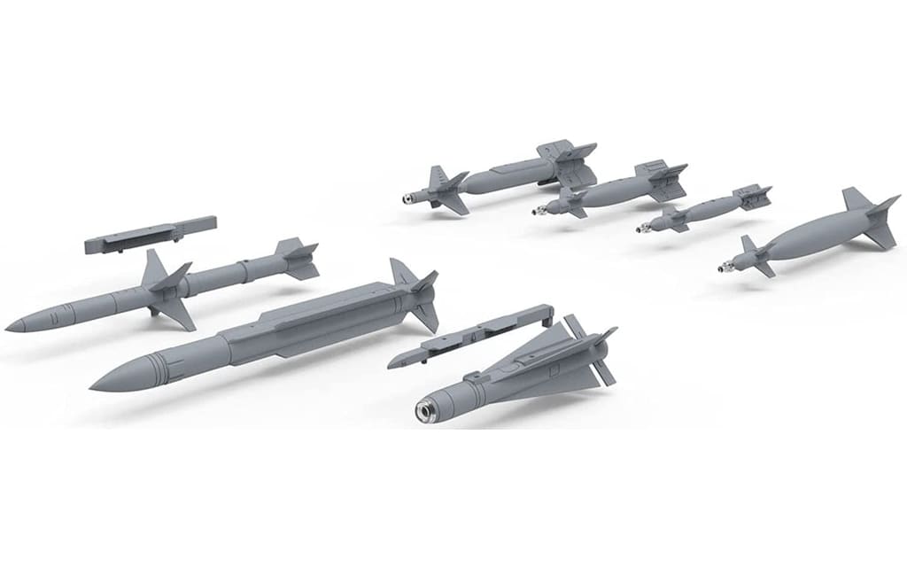 1/48 American Laser-Guided Bomb / Anti-Radar Missile [MSPS072] | Toy Hobby | Suruga-ya.com
