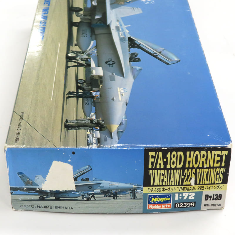 Plastic model [Box Broken] 1/72 F/A-18D Hornet VMFA (AW) -225 Vikings ...