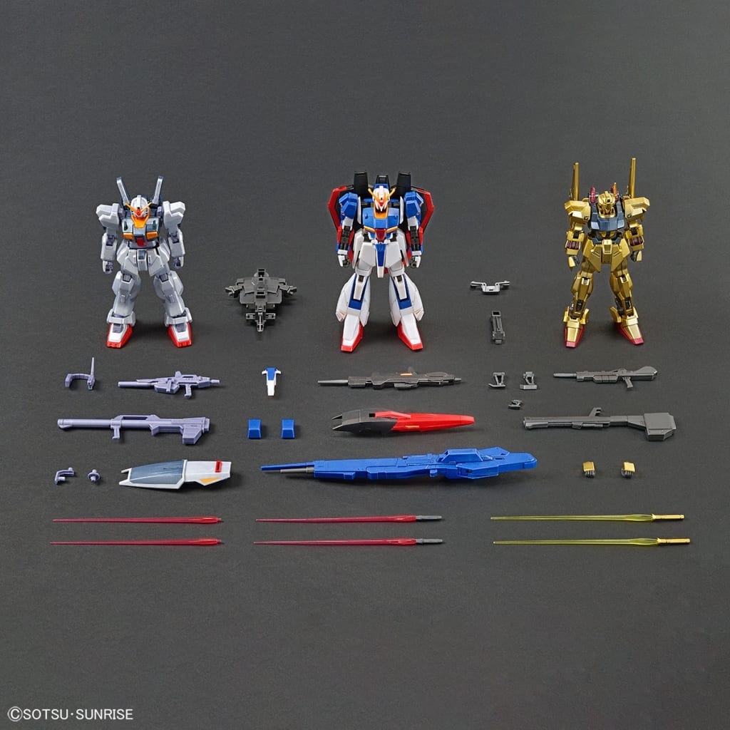 1/144 HG Zeta Gundam [U. C. 0088] / Model 100 / Gundam Mk-II (Ougo Specifications) Set [Grips ...