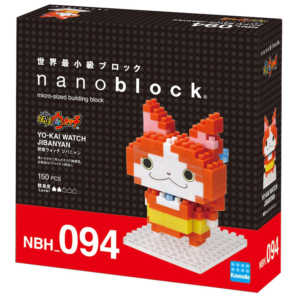 Toy Nanoblock NBH _ 094 Jibanyan "Yo-kai Watch" | Toy Hobby | Suruga-ya.com