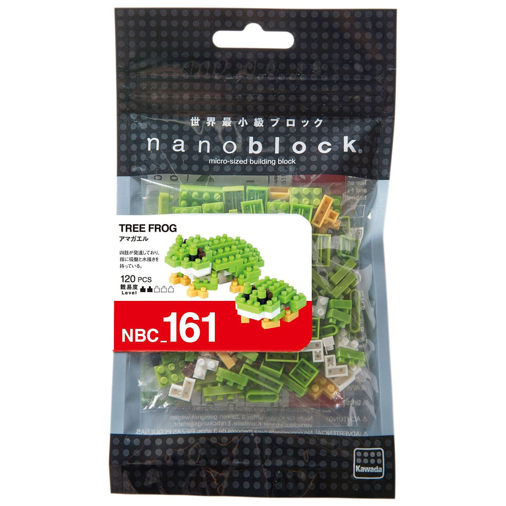 Toy Nanoblock NBC _ 161 Tree Frog | Toy Hobby | Suruga-ya.com