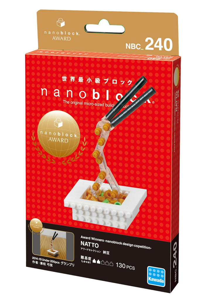 Nanoblock NBC _ 240 Award Selection Natto | Toy Hobby | Suruga-ya.com