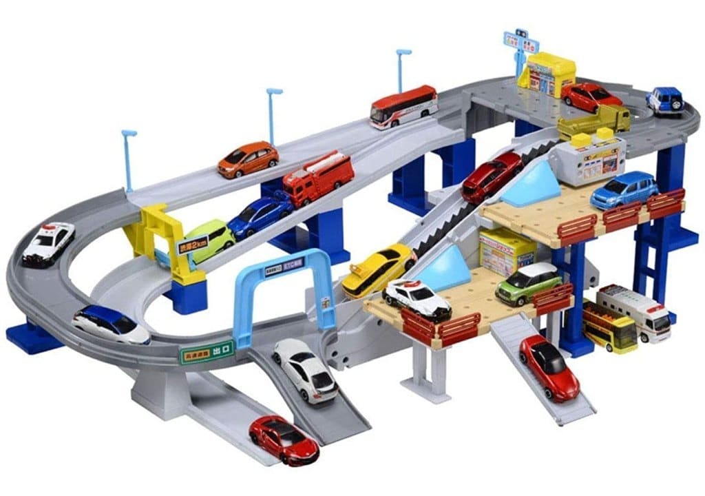 Toy Tomica Town 2 Controlled by Speed! Tomica Action Highspeed Doro ...