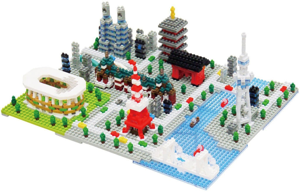 Nanoblock NB-040 Tokyo | Toy Hobby | Suruga-ya.com