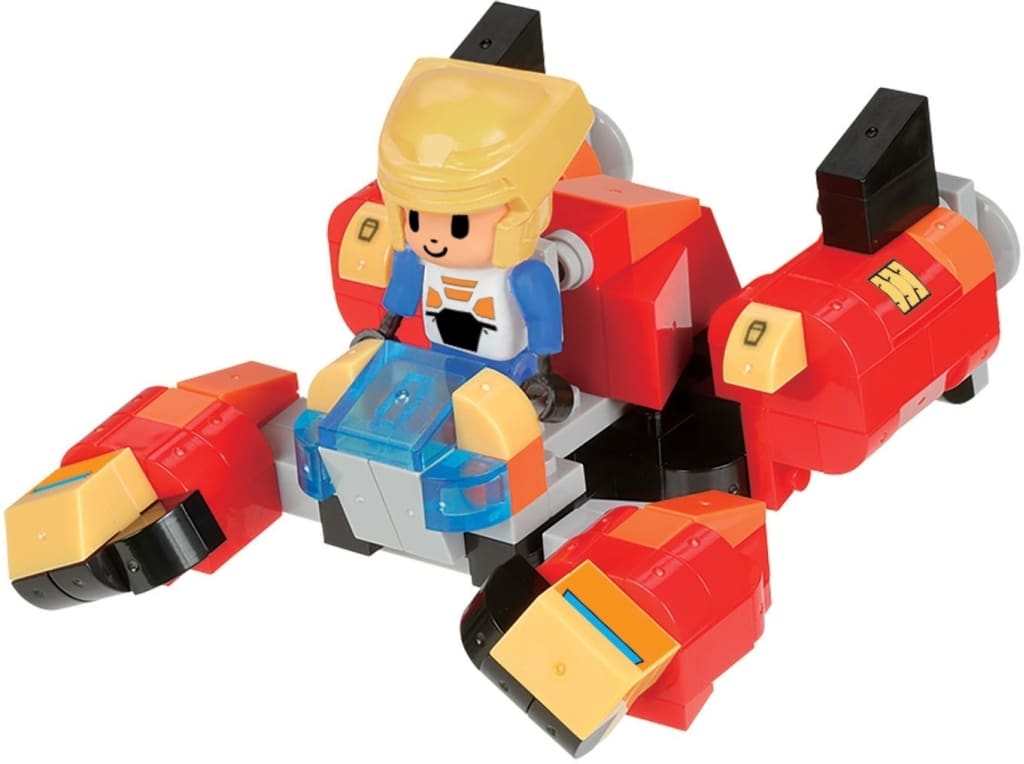 Toy Nano Block Plus Block Riders PBR-006 Nao Dedicated Machine King G ...