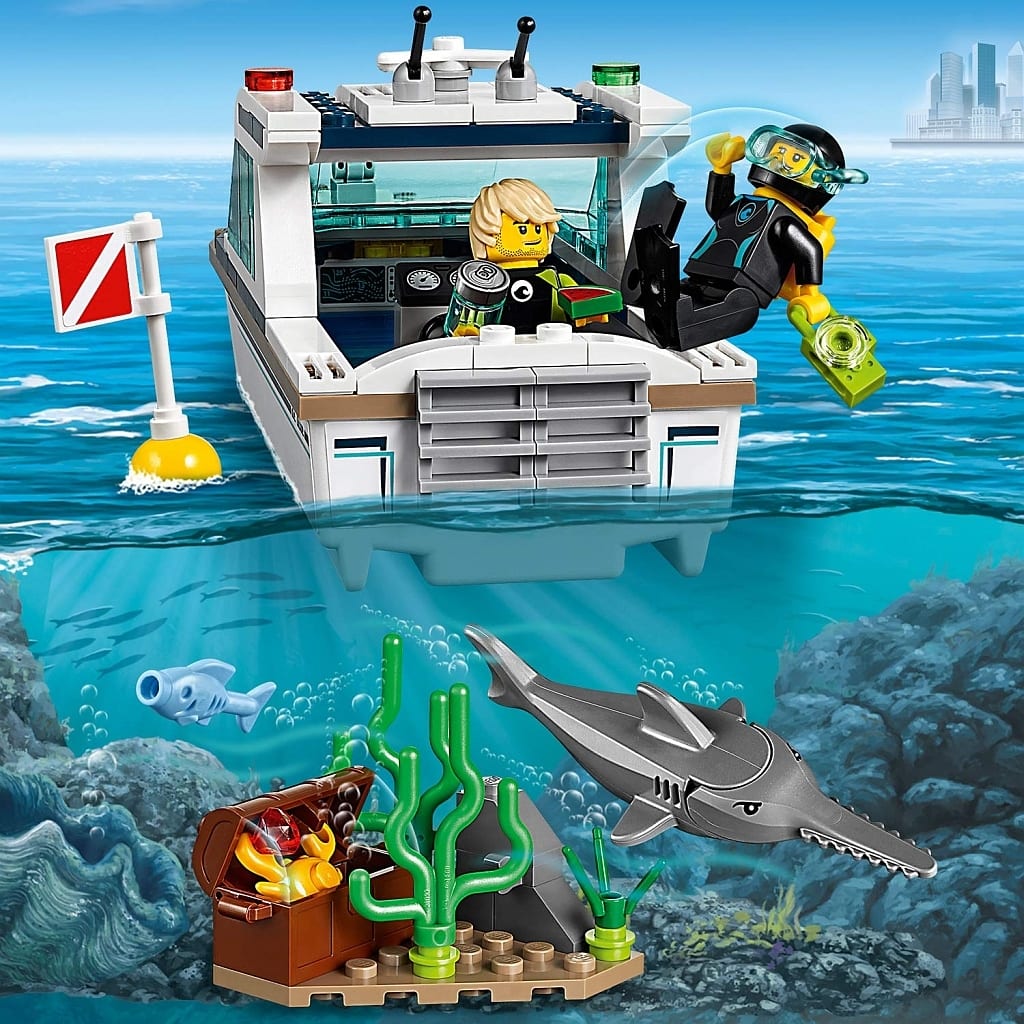 LEGO Diving Yacht "LEGO CITY" 60221 | Toy Hobby | Suruga-ya.com