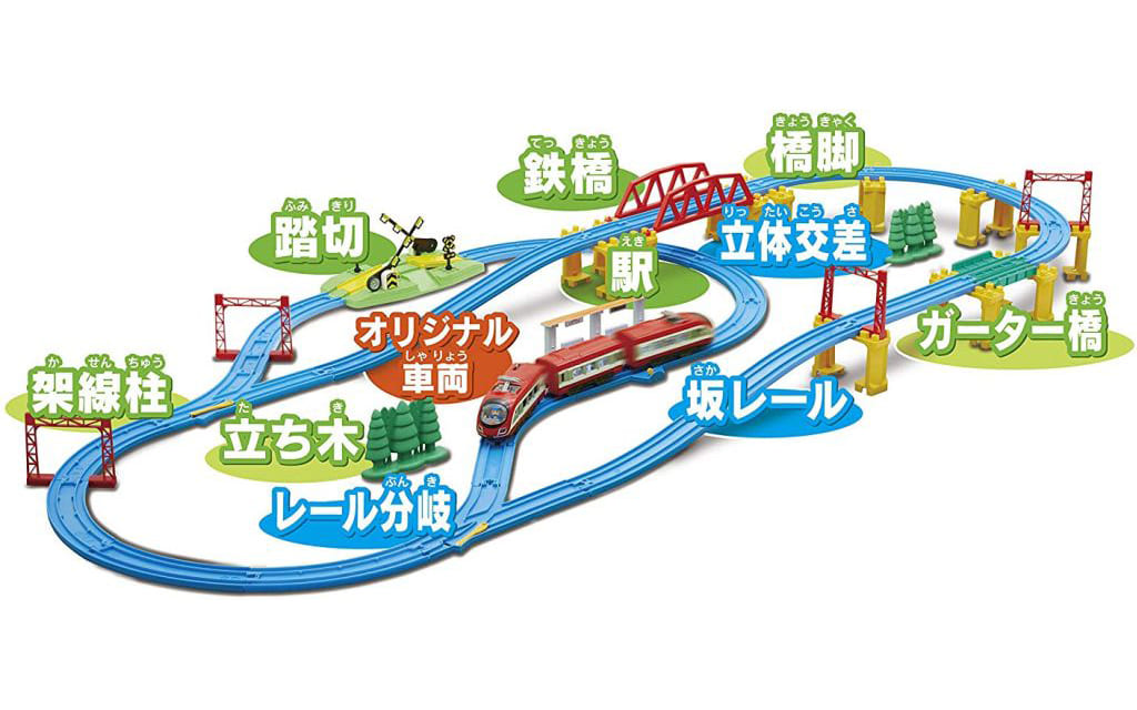 Toy Plarail Rail! Train! Scenery! 60 th Anniversary Best Selection Set ...