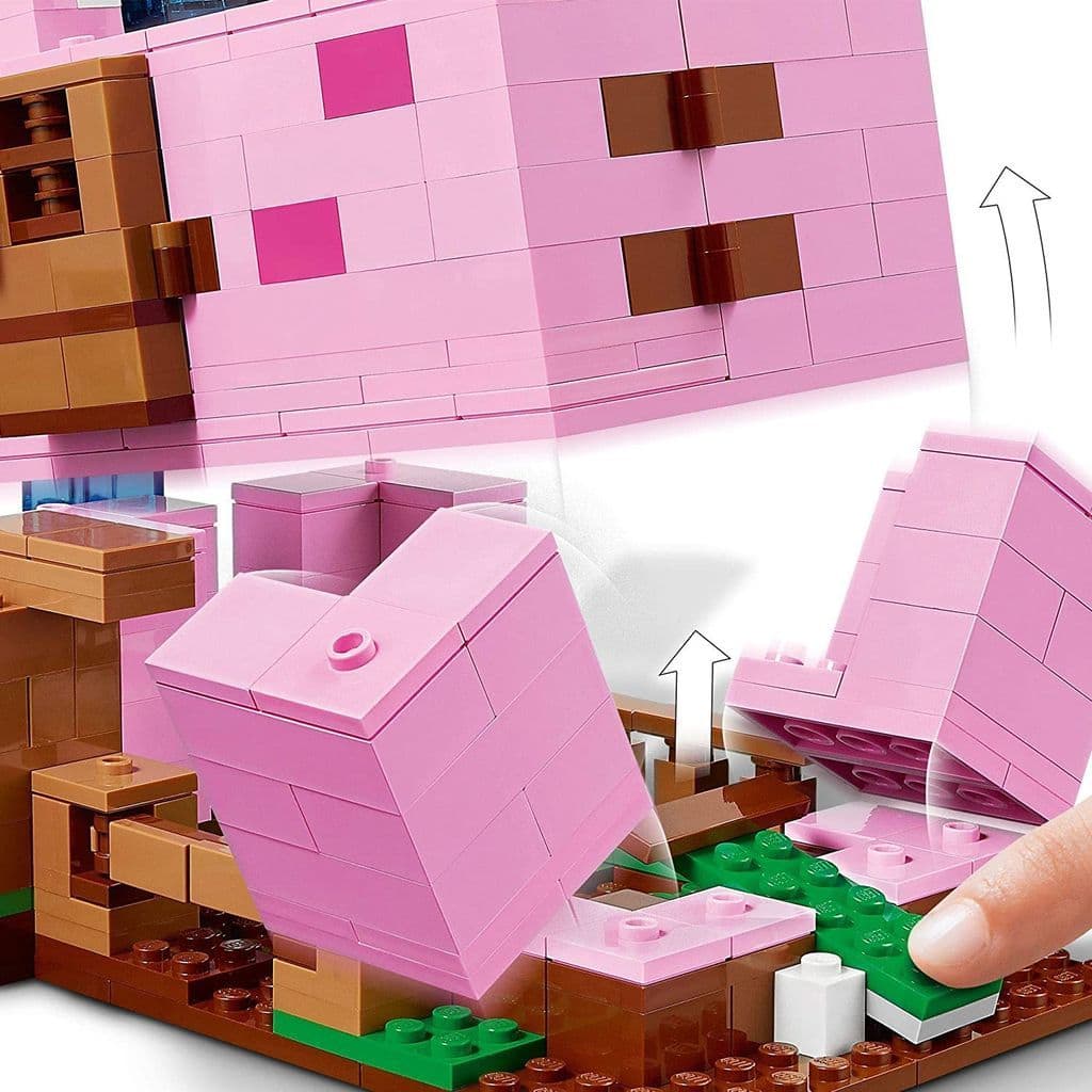 Lego Pig House "Lego Minecraft" 21170 | Toy Hobby | Suruga-ya.com