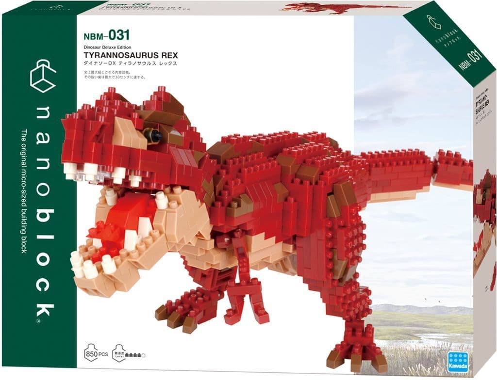 Toy Nano Block NBM _ 031 Dinah Soar DX Tyrannosaurus Rex | Toy Hobby ...