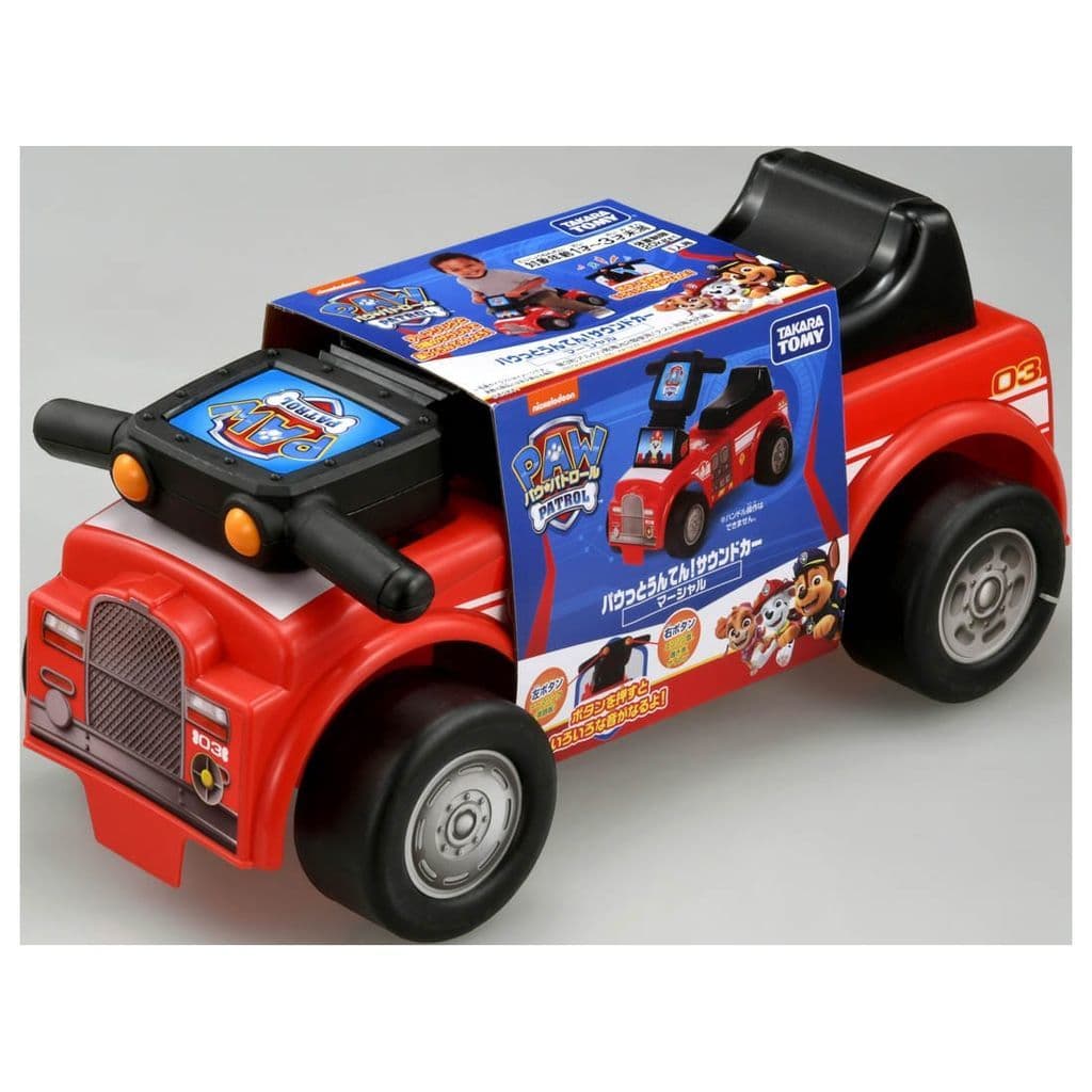 Toy Whoo-hoo! Sound Car Marshall's "Pau Patrol" | Toy Hobby | Suruga-ya.com