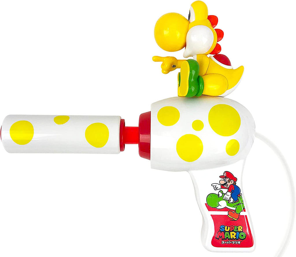 Toy Yoshi's water pistol with tank (yellow) "Super Mario" | Toy Hobby ...