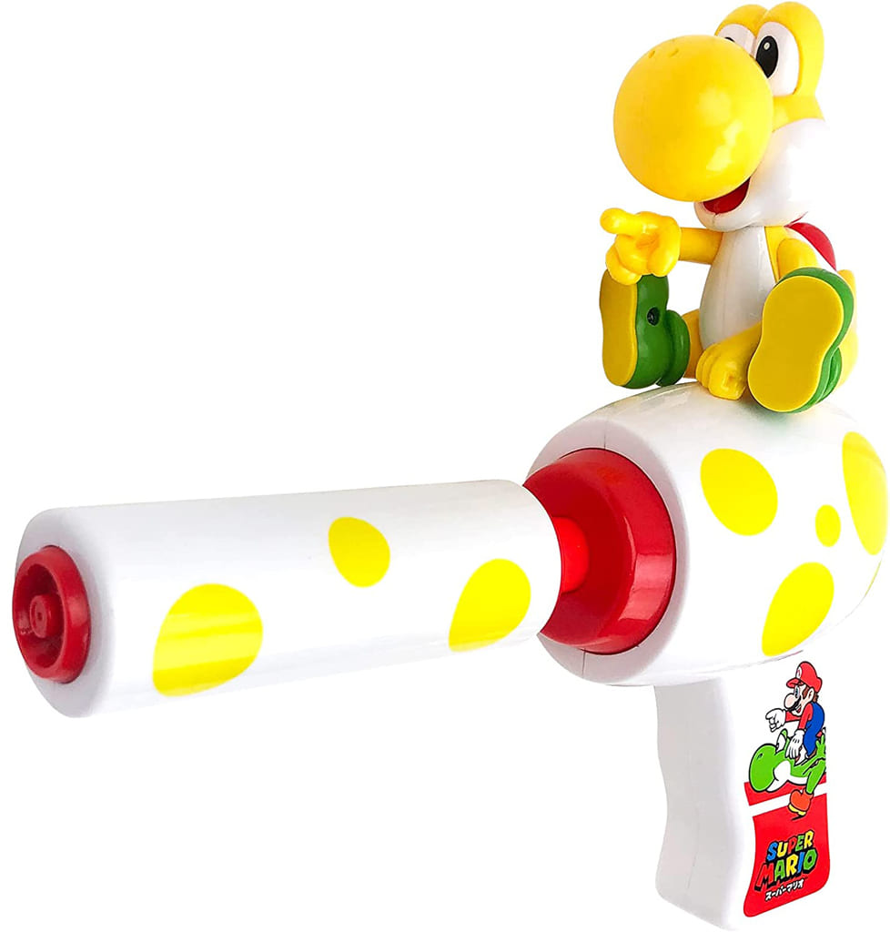 Toy Yoshi's water pistol with tank (yellow) "Super Mario" | Toy Hobby ...