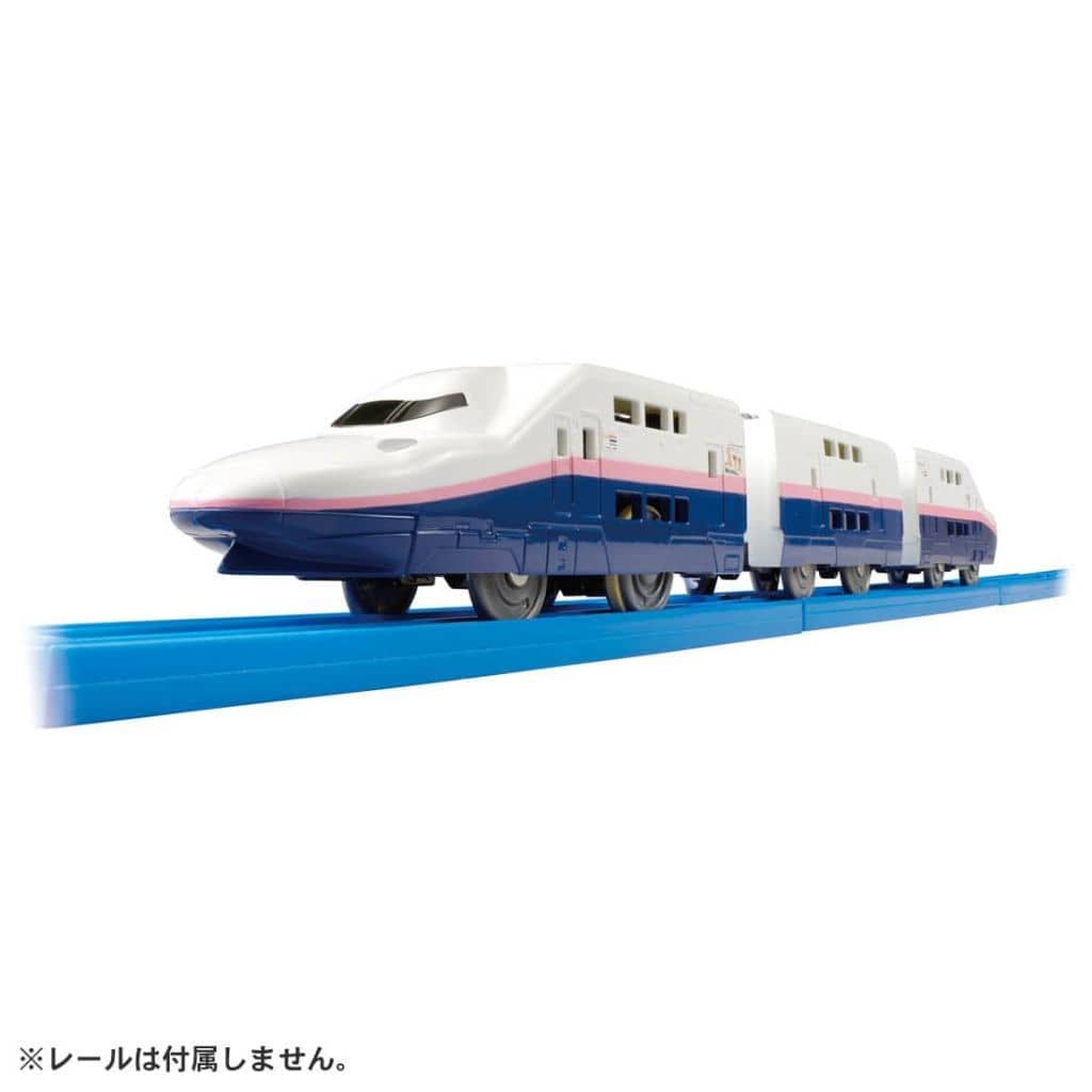 Toy Plarail Sayonara E4 series Shinkansen, Max & E7 series Joetsu Shinkansen (Vermilion color ...