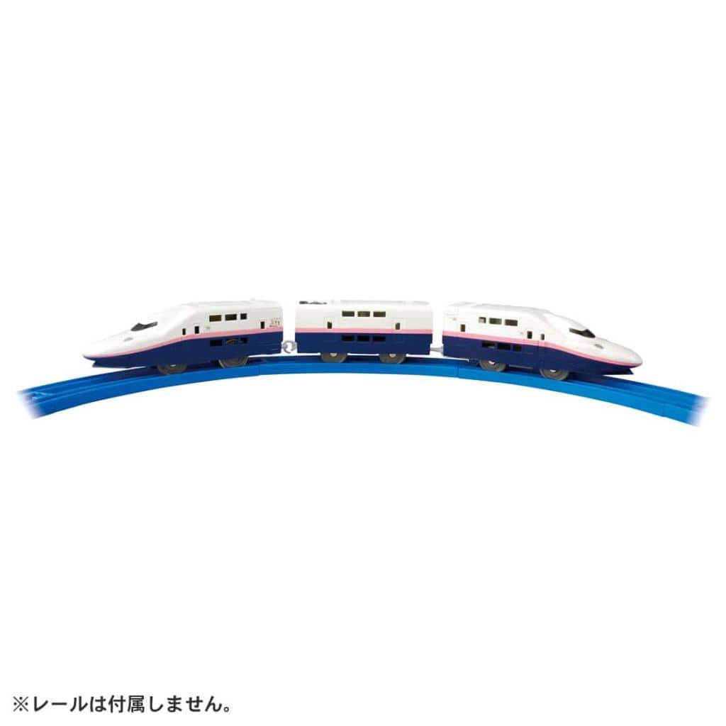 Toy Plarail Sayonara E4 series Shinkansen, Max & E7 series Joetsu Shinkansen (Vermilion color ...