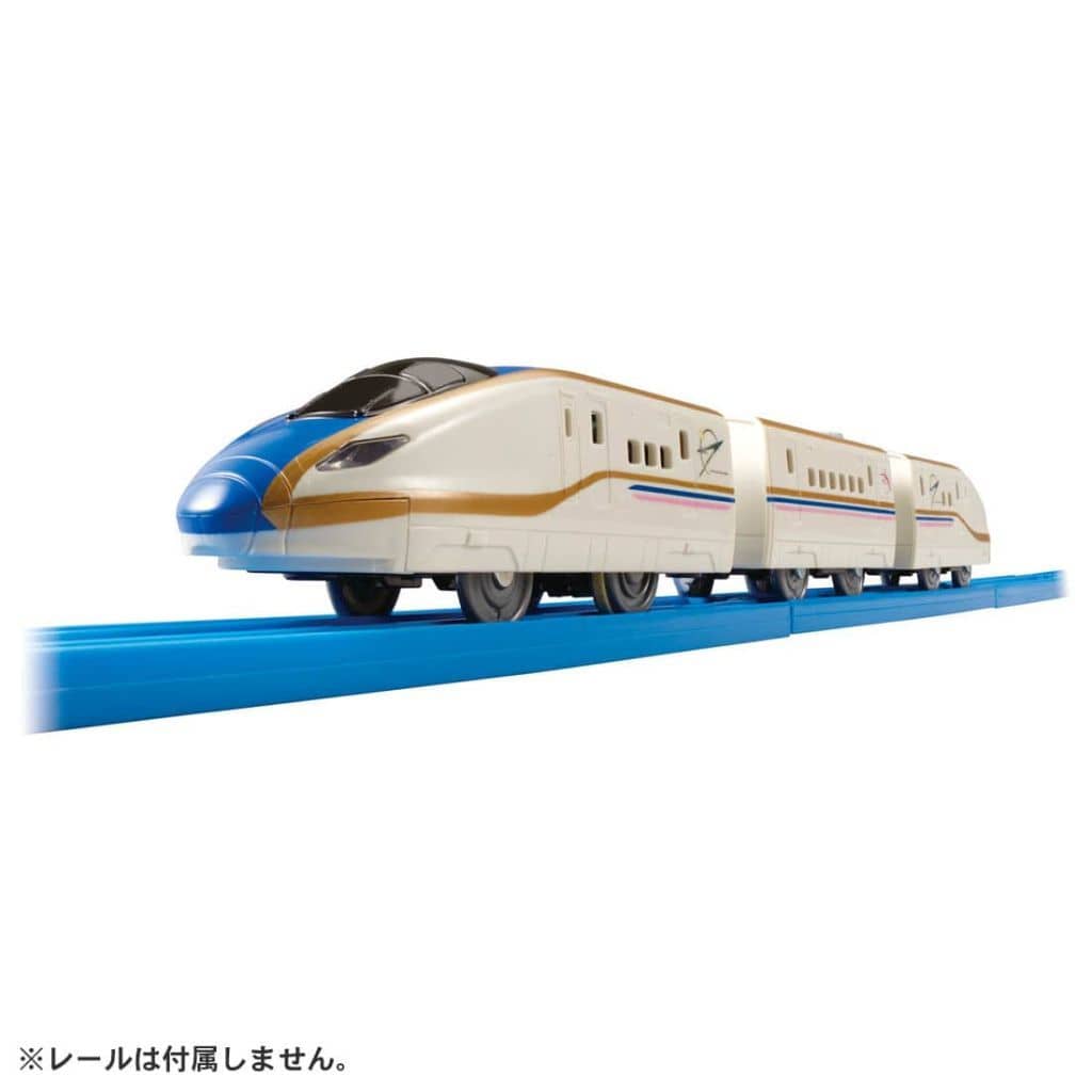 Toy Plarail Sayonara E4 series Shinkansen, Max & E7 series Joetsu Shinkansen (Vermilion color ...
