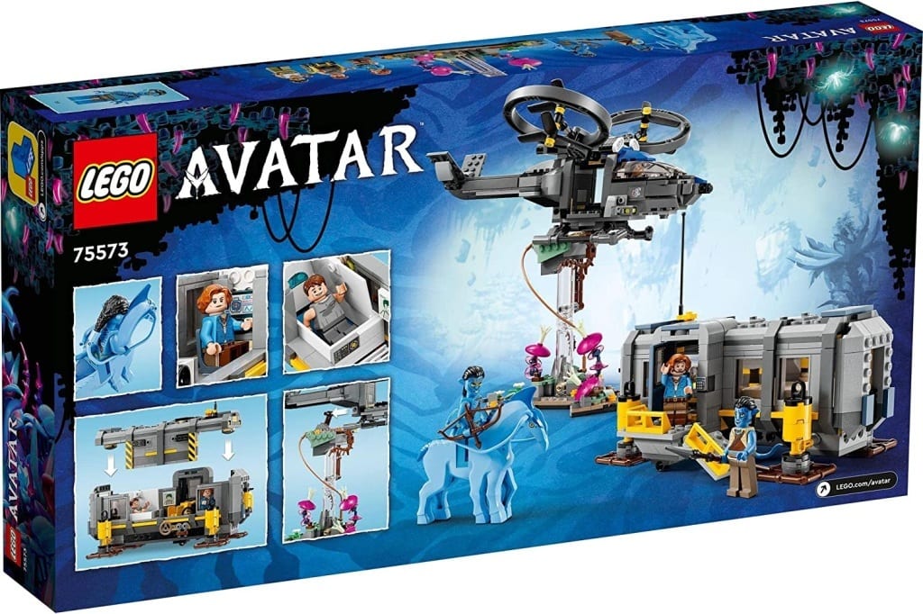 Toy LEGO Pandora : The Mountain of the Sky and RDA Samson "Lego Avatar ...
