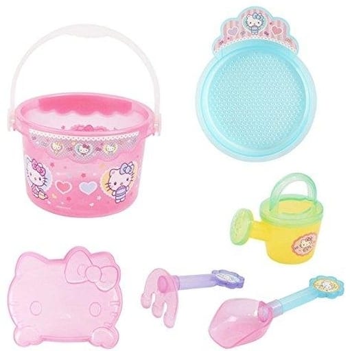 Hello Kitty Bucket Set Clear Color "Sanrio Character Connectors" | Toy ...