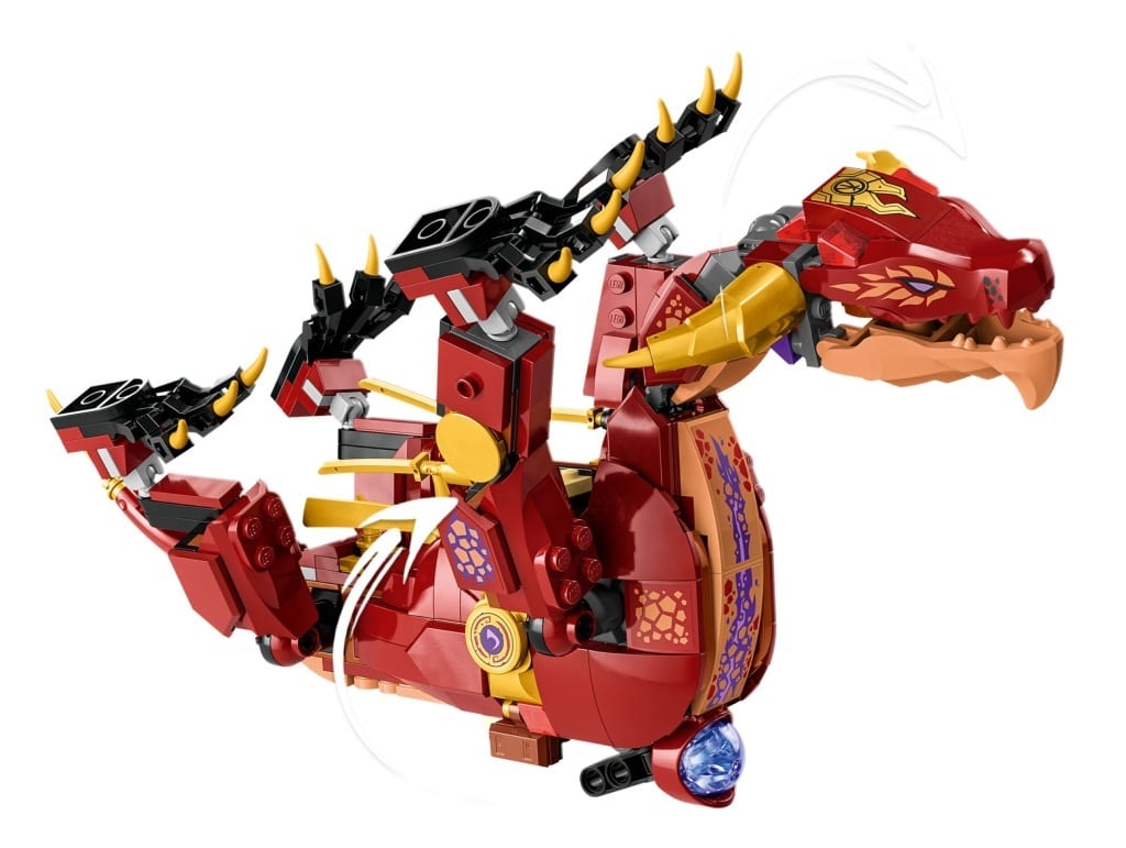 Lego Fire-Flame Heat Wave Dragon "Lego Ninjago" 71793 | Toy Hobby ...