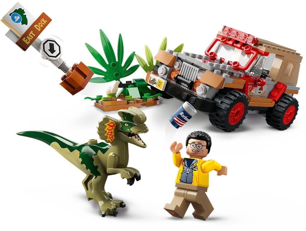 Toy Attack on Lego Dilophosaurus "Lego Jurassic World" 76958 | Toy ...