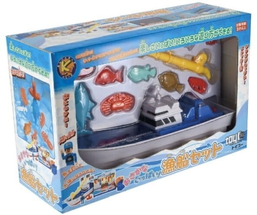 Toy Fishing Boat Set Full of Fish | Toy Hobby | Suruga-ya.com