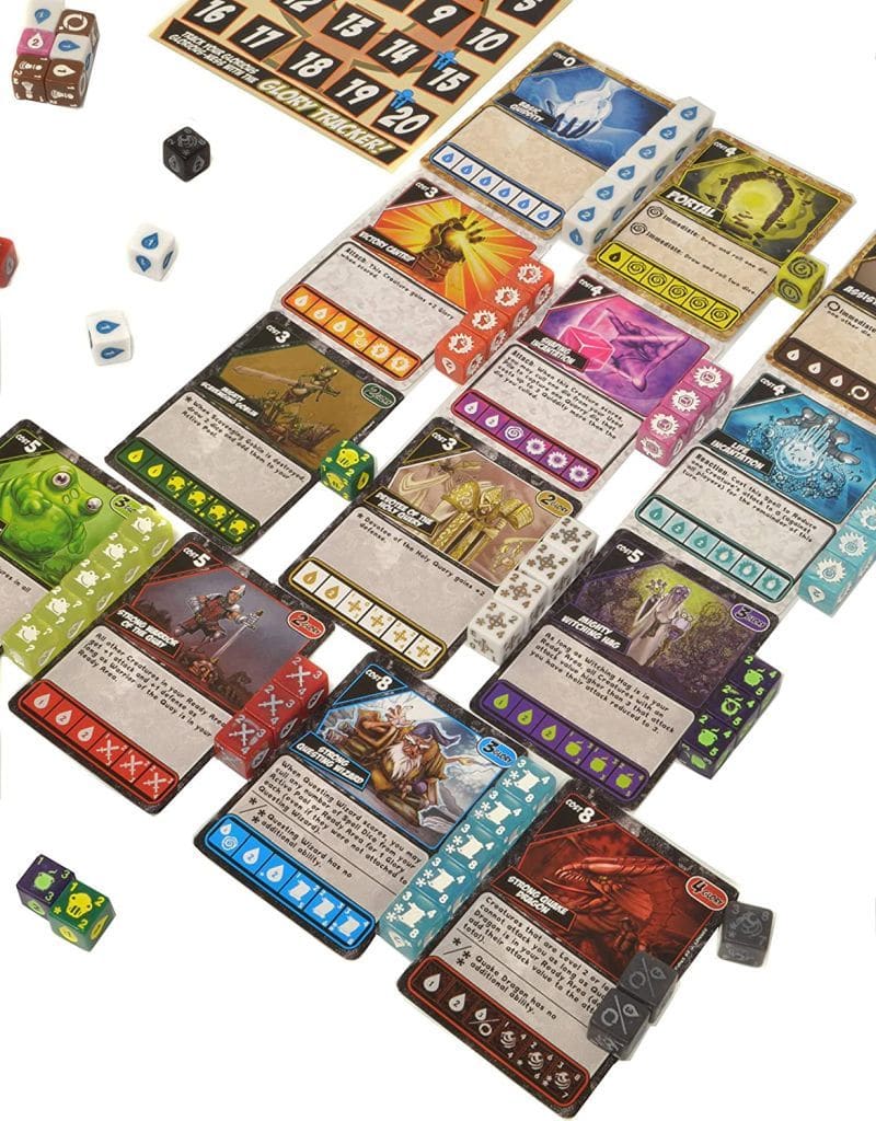 Board game クォーリアーズ! クアルティメイト Queston (Quarriors! Qultimate Quedition ...