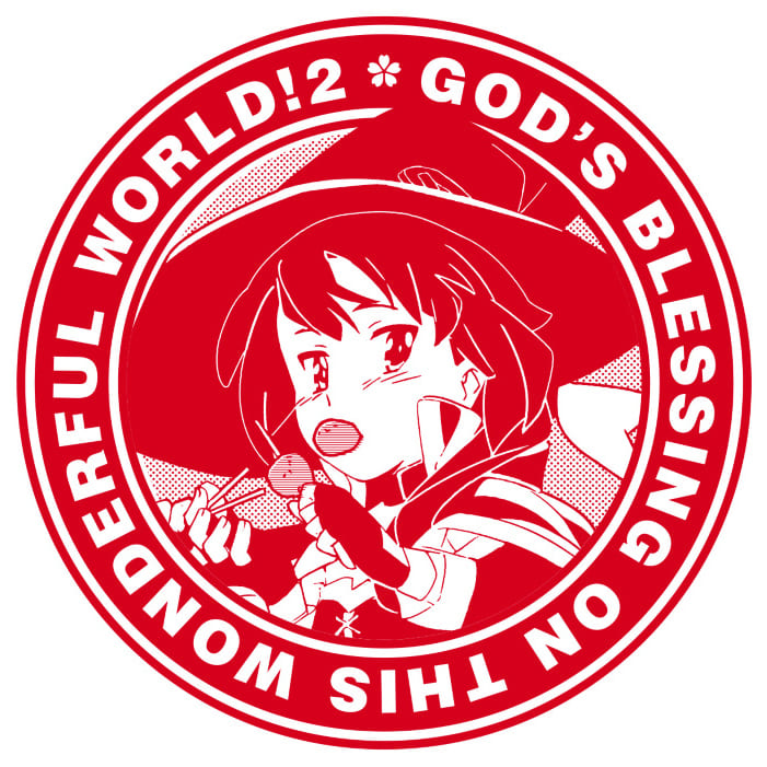 Megumin (Logo Mark Style) Tote Bag 「 KonoSuba: God's Blessing on this ...