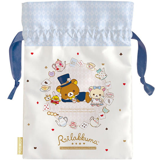 Bag (Character Cutter) Rilakkuma Theme Mini Pouch & drawstring bag Set ...