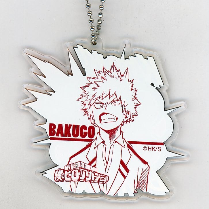 Katsuki Bakugo Acrylic Key Holder "MY HERO ACADEMIA" Jump Shop Only ...
