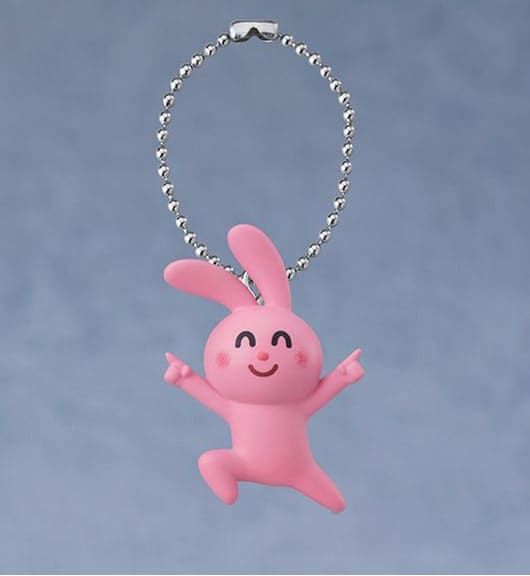 Key Holder Mascot (Character Actor) Rabbit 「 Irasutoya Party Trading ...