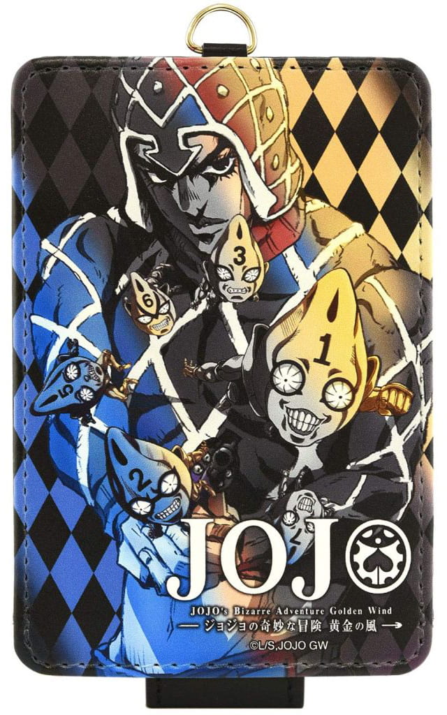 Guido Mista IC Card Case 「 JOJO'S BIZARRE ADVENTURE Part V Golden Wind ...