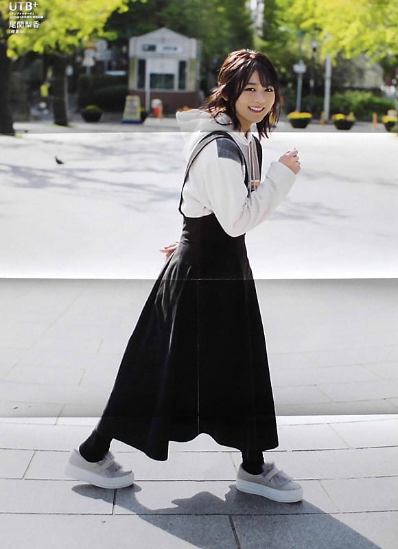 B2 Extra Large Double-sided Poster (8-fold) Hikaru Morita / Rika OZEKI (Keyakizaka46) UTB + (Up ...