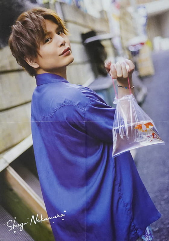 Poster A2 double-sided poster (four fold) Toshiki Masuda / Sougo Nakamura ROMAN ALBUM Voice ...