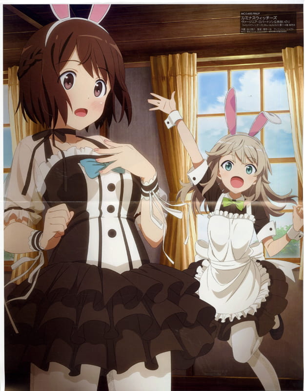 Double-sided Pin Up (Double Fold) Shiho Nishizumi & Chiyo Shimada ...