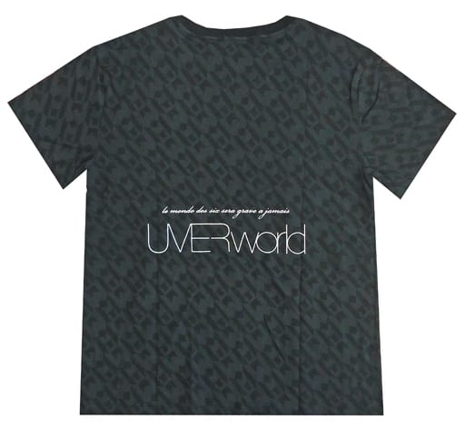UVERWORLD YUTARO Design T-Shirt Black M Size Tour Goods | Goods / Accessories | Suruga-ya.com