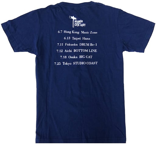 Angela T-Shirt navy blue M size "Angela Live Tour 2015 『 ONE WAY ...