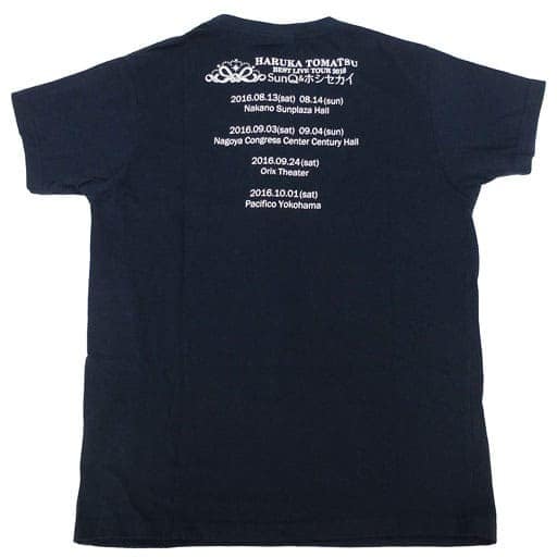 Haruka Tomatsu ホシセカイ T-Shirt navy XL Size "LAWSON presents Haruka ...